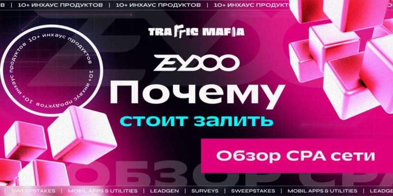 Обзор партнерской сети Zeydoo | TrafficMafia